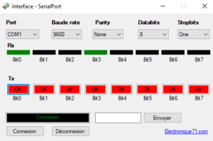 Interface Rx/Tx | Electronique71.com